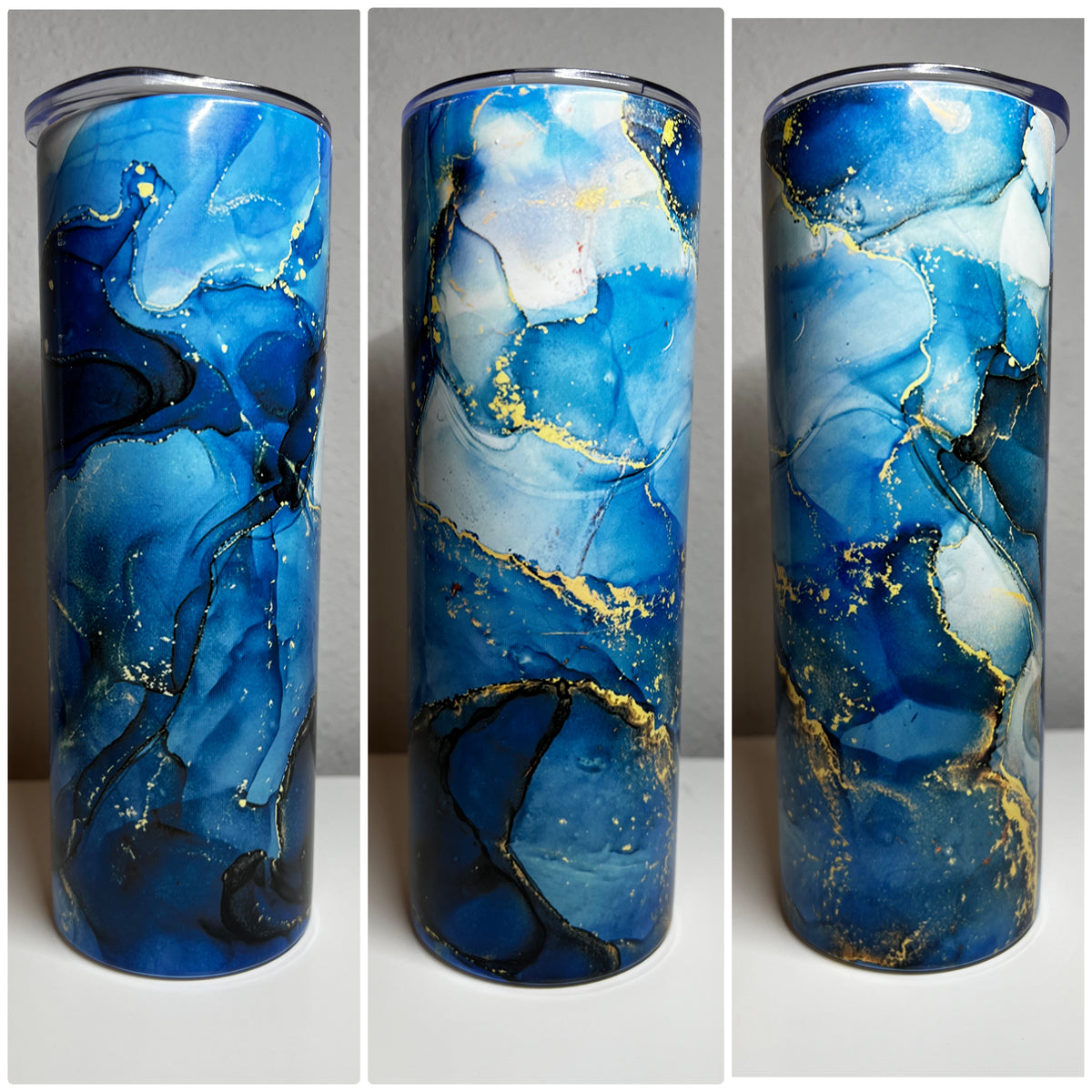 Blue Marble Tumbler – That Tumbler Chick